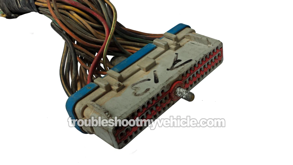 PCM Connector Pin Out Chart 1991 5 0L V8 Ford Mustang PCM Connector Pin Out Chart 1991 5 0L V8 Ford Mustang